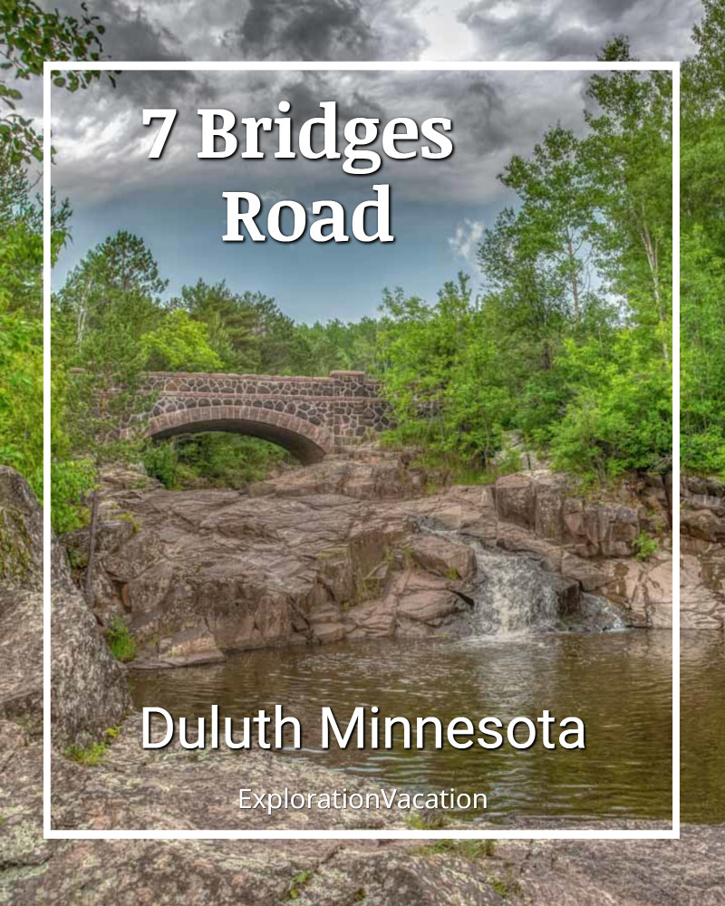 Ahead of the storm on Seven Bridges Road, Duluth, Minnesota ...