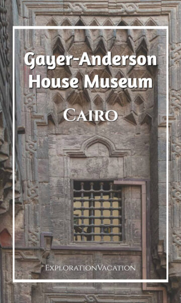At home in the past: The Gayer-Anderson Museum, Cairo, Egypt ...