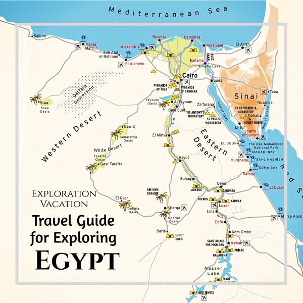 Travel guide for exploring Egypt - Exploration Vacation